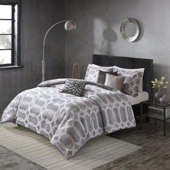 Madison Park | Bedding | Madison Park Sterling 6 Piece Duvet Cover Set ...